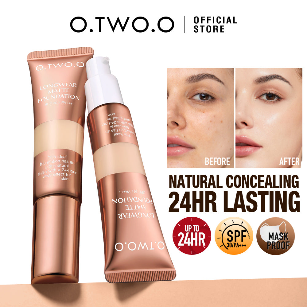 O.TWO.O Matte Foundation spf30 – O.TWO.O Store